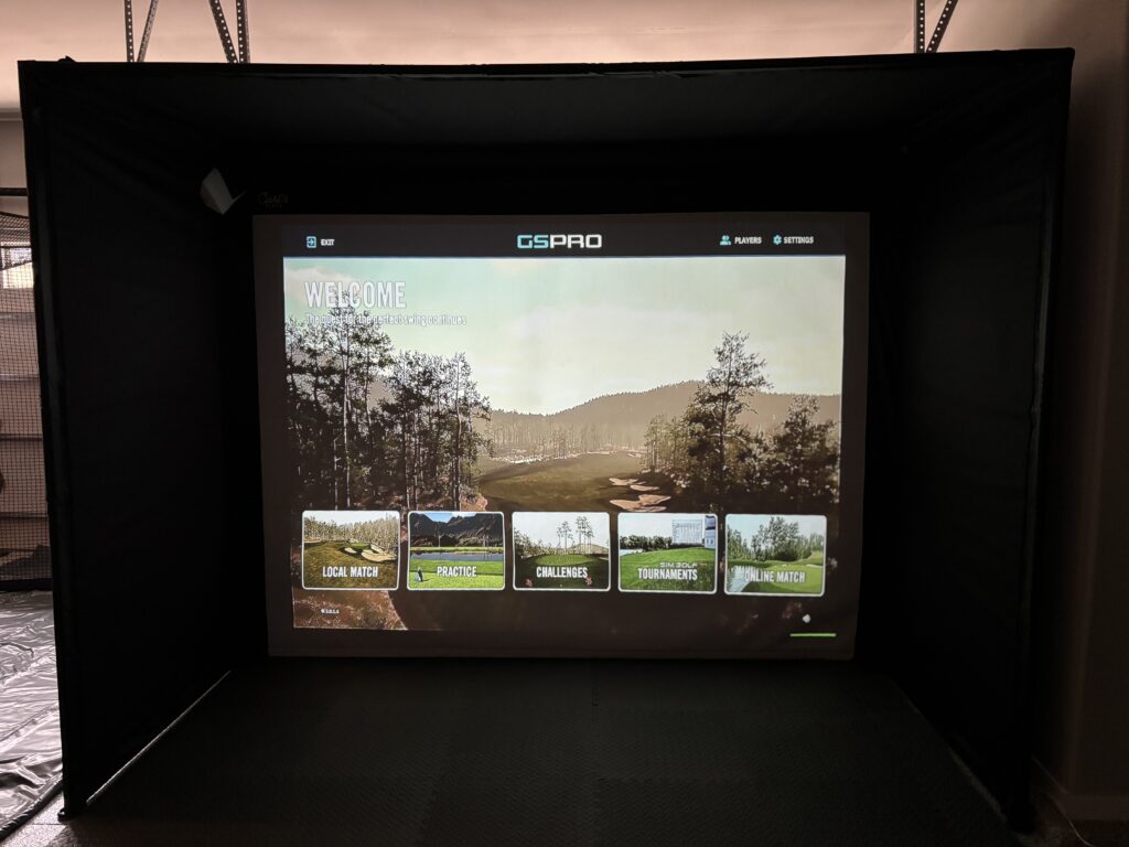 Golf Simulator Enclosures: DIY To Turnkey Options Explained